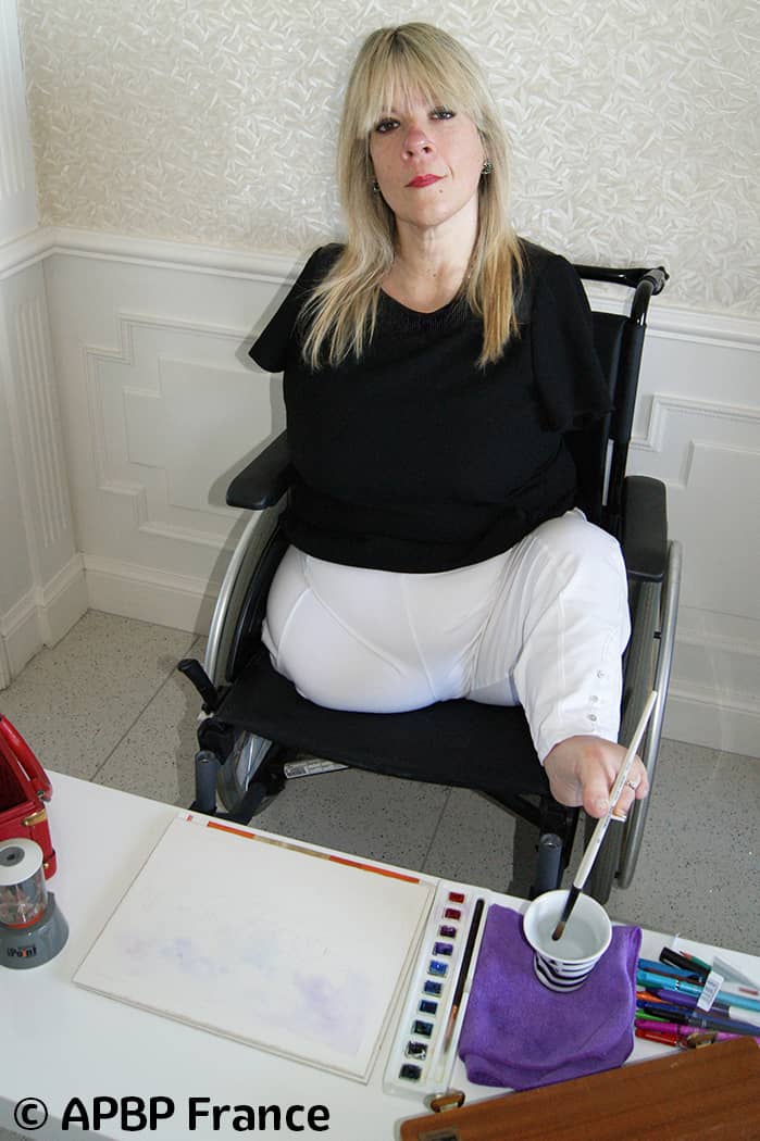 À la découverte de l'aquarelle avec Lénaïc Léger, peintre du pied